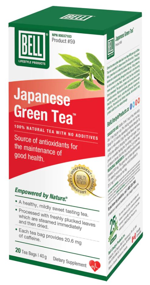 BELL | Japanese Green Tea | 20 tea bags – Choi's Vita Store