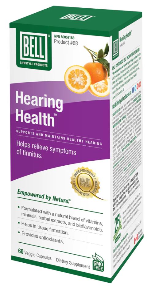 BELL | Hearing Health | 973mg | 60 Caps – Choi's Vita Store