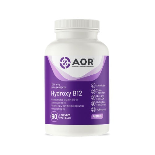 AOR | Hydroxy B12 | 60 Capsules – Choi's Vita Store